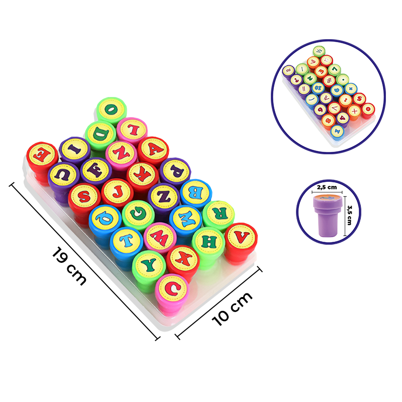 TIMBRES NUMEROS/LETRAS – Red America Mayorista